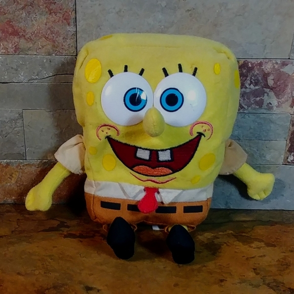 Mattel | Toys | Spongebob Squarepants Small Plush Figure 20 Viacom ...
